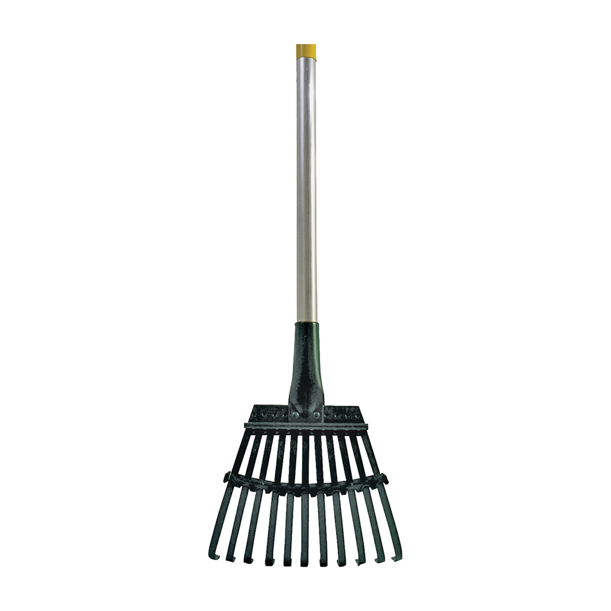 Flexrake 3A Shrub Rake, 11 -Tine, Aluminum Handle, 48 in L Handle ...